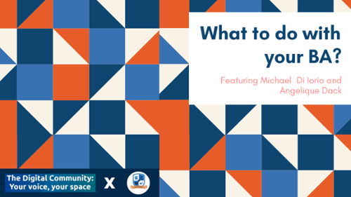 “What to do with your BA?” | Ridgeback Student Voices