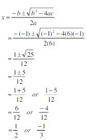 The Quadratic Formula | nool